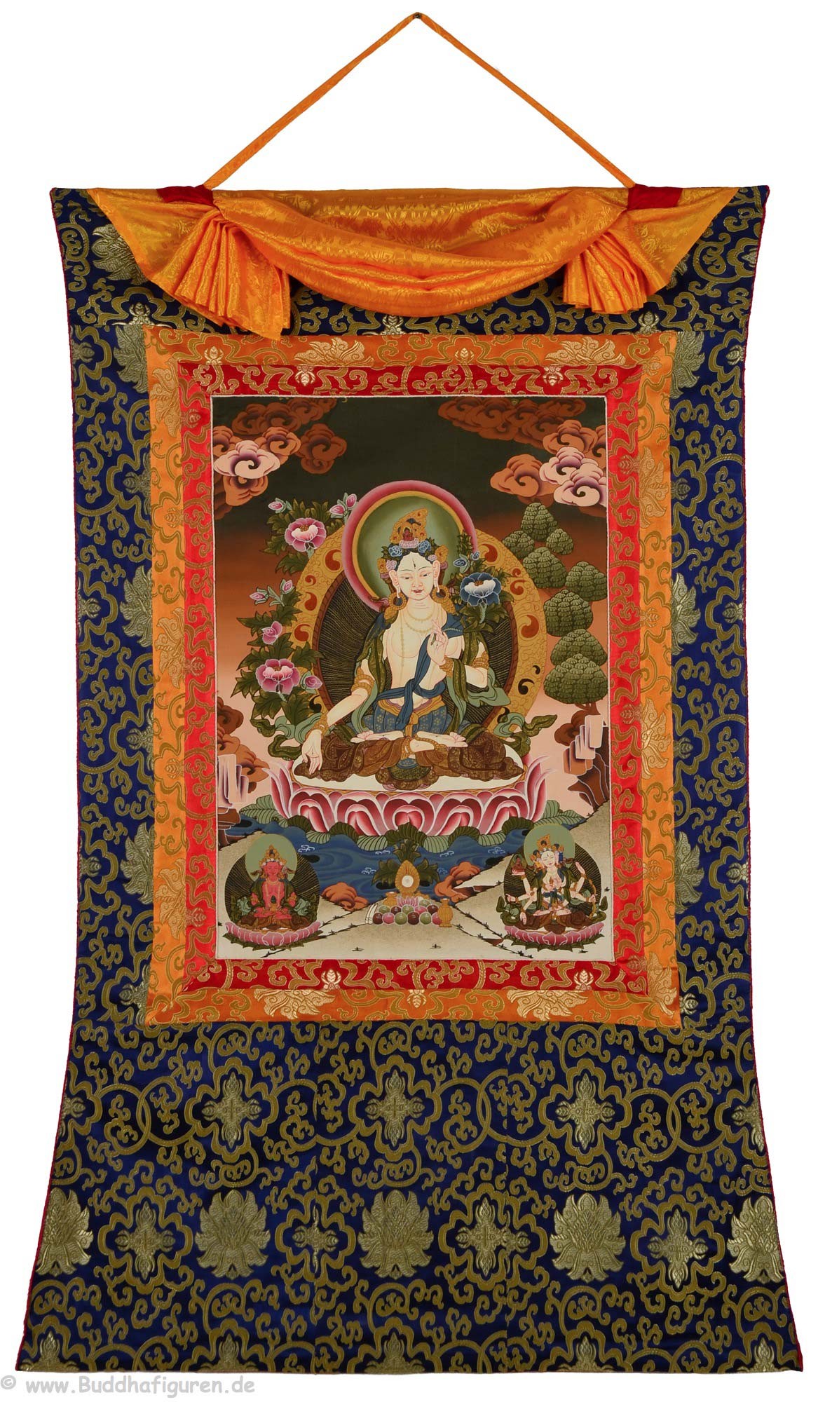 Thangka - Weiße Tara