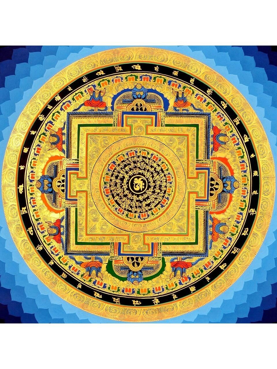 Thangka Mandala 121 x 152 cm
